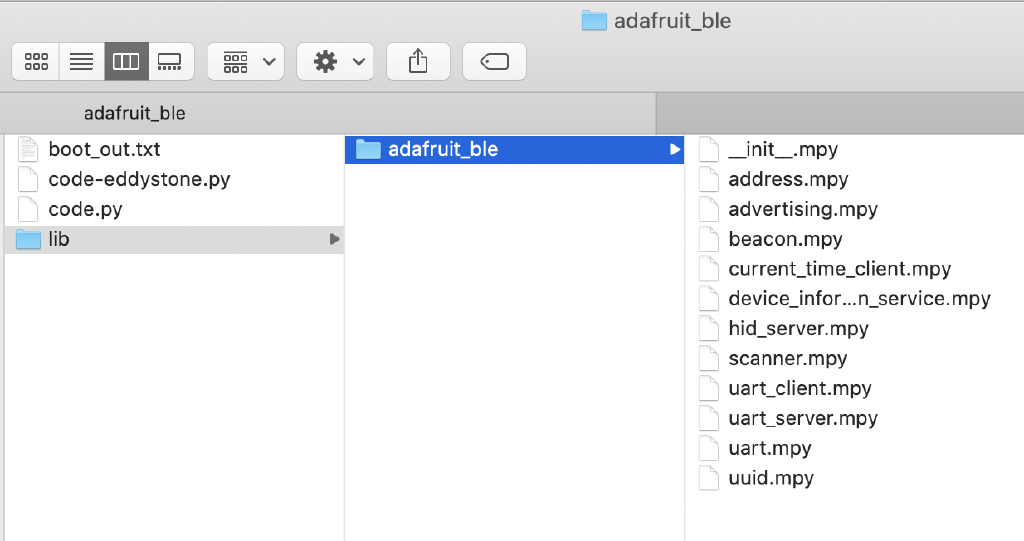 Building an Apple iBeacon with CircuitPython · Moving Electrons